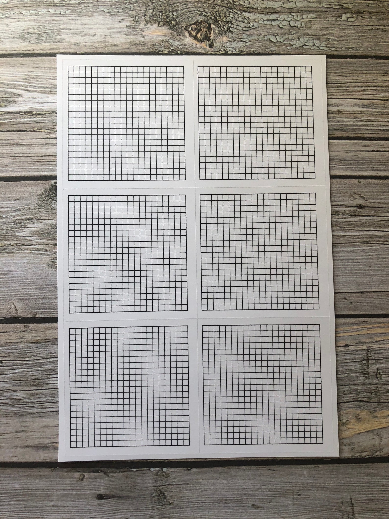 Coordinate Plane Math Stickers for Notebook 10x10 Grid Blank Paper ...