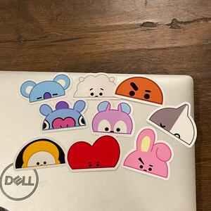BT21 Peeker Stickers BTS - Etsy
