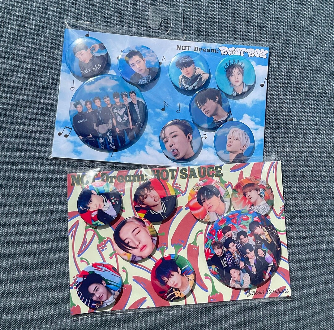 NCT/NCT Dream Group Button Set - Etsy