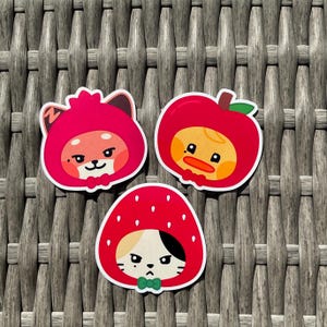 ZB1 | Zeroni Fruity Friends Stickers and Sticker Sheet - Etsy