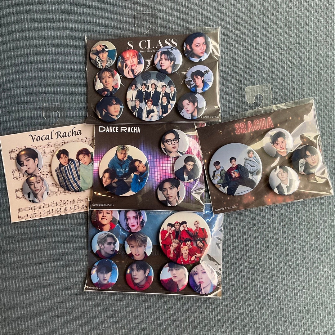 Stray Kids Button Sets - Etsy