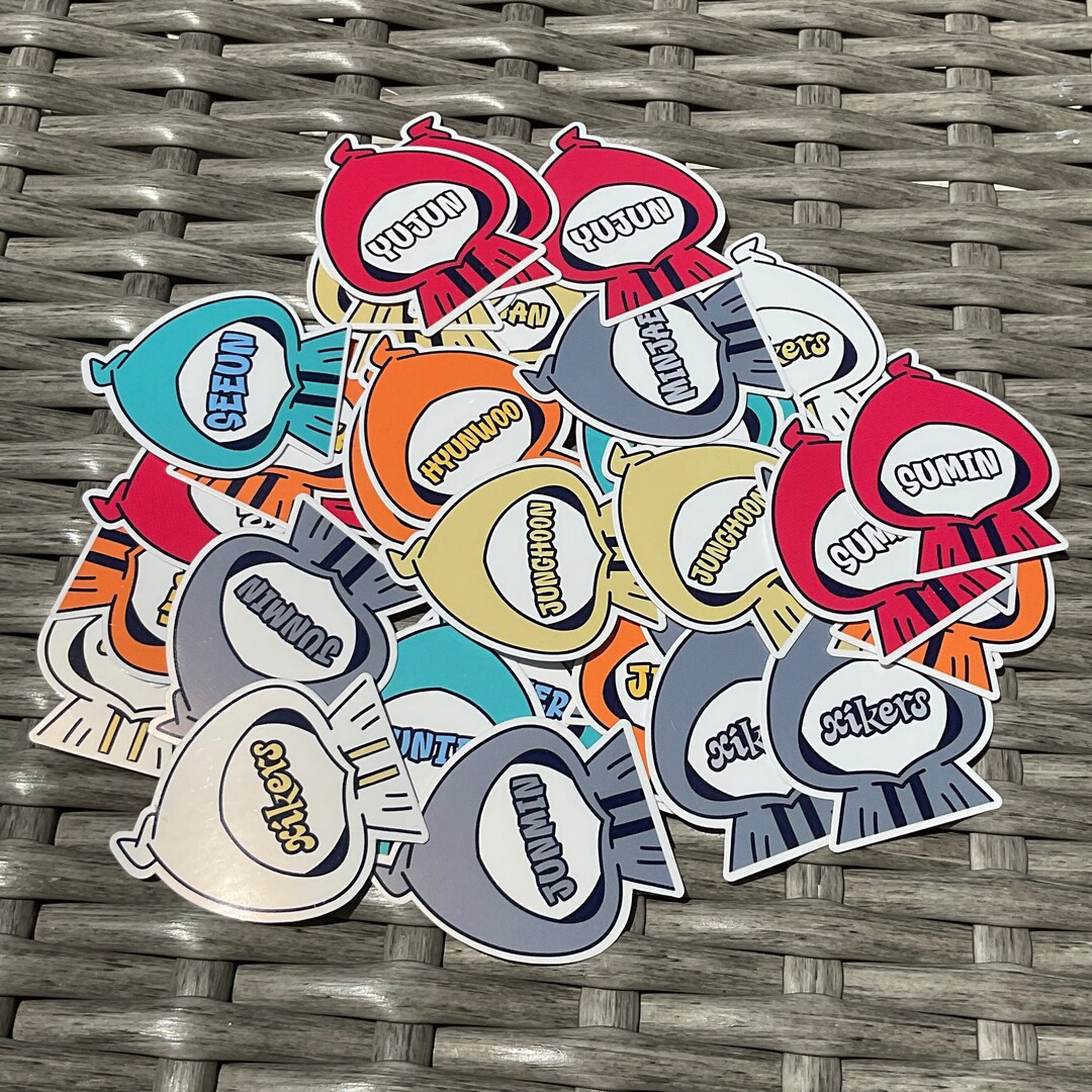 Xikers | Tricky Character Logo Sticker - Etsy