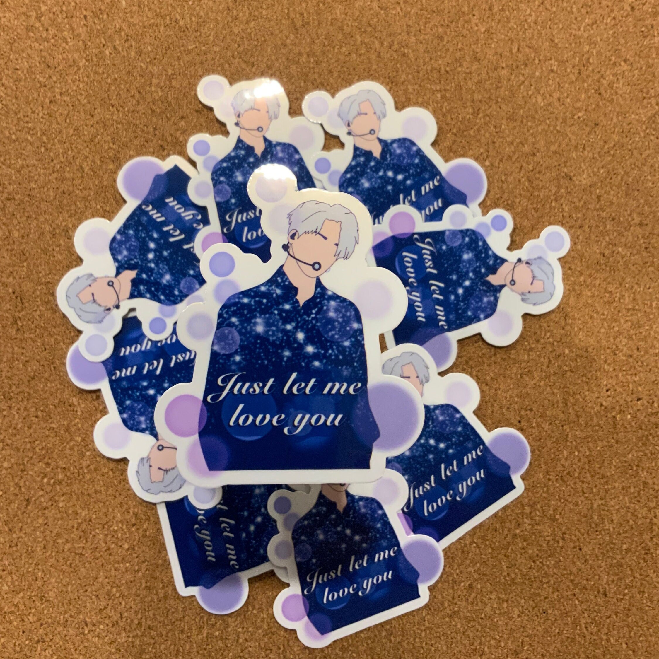 BTS Members Stickers Inspired by Songs With Lyrics | Etsy