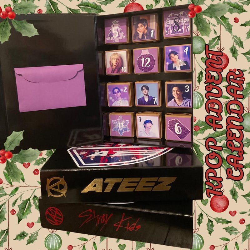 Bts Advent Calendar - Etsy