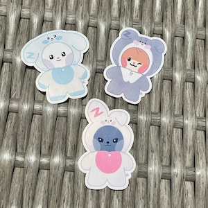 Zeroni Duo Friends Stickers (ZB1) - Etsy