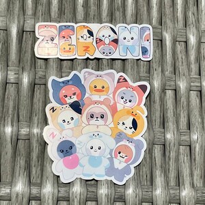 Zeroni Duo Friends Stickers (ZB1) - Etsy