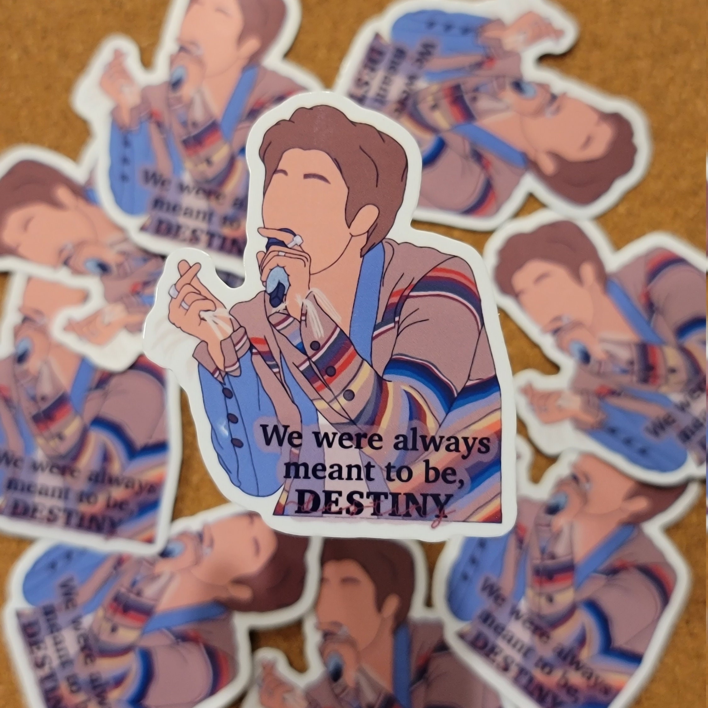 BTS Members Stickers Inspired by Songs With Lyrics | Etsy