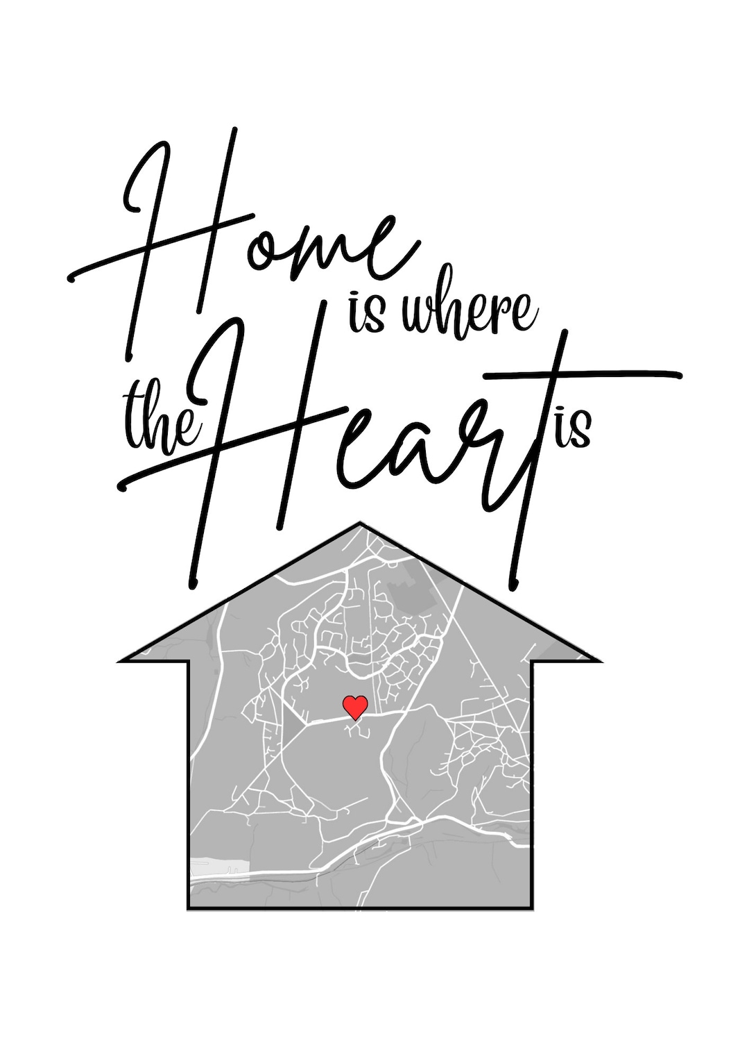 Custom Map Illustration - Etsy