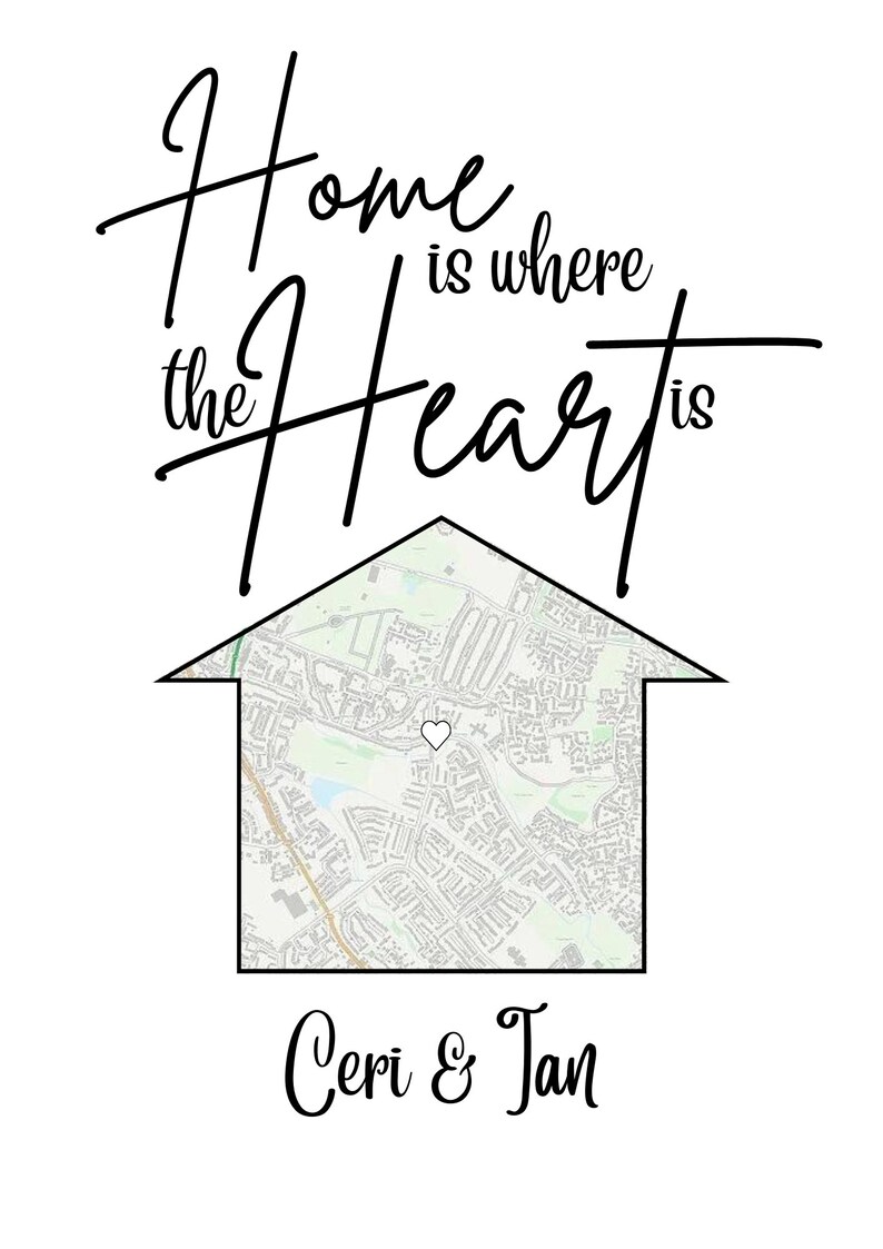 Custom Map Illustration - Etsy