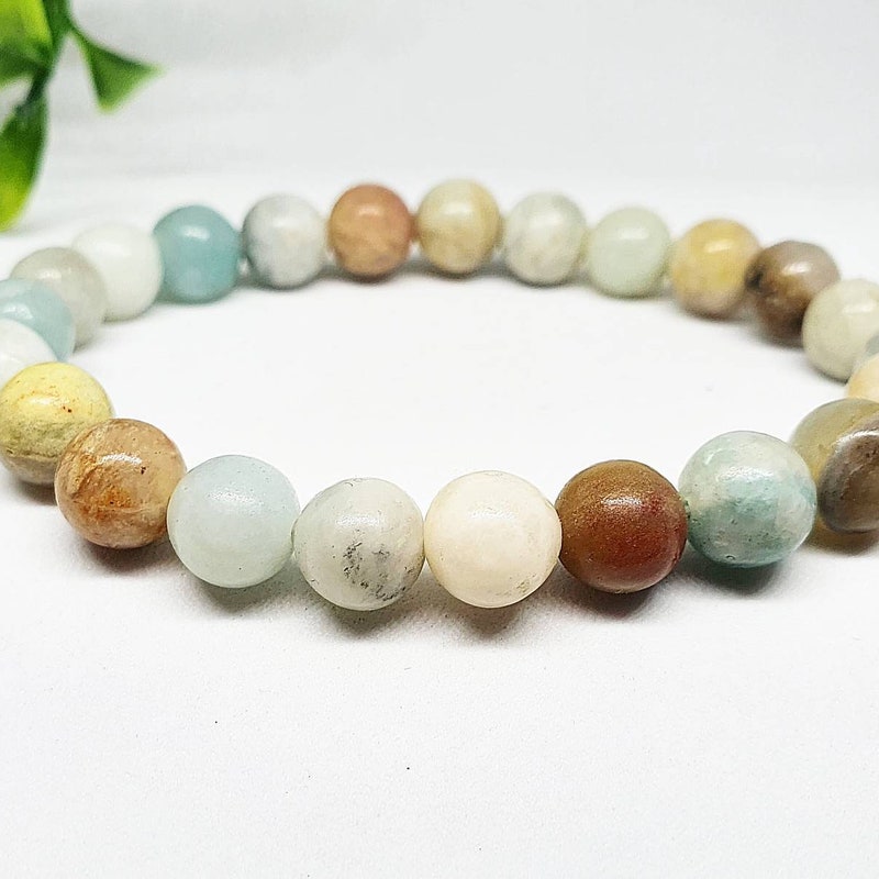 Natural Stone Bracelet - Etsy