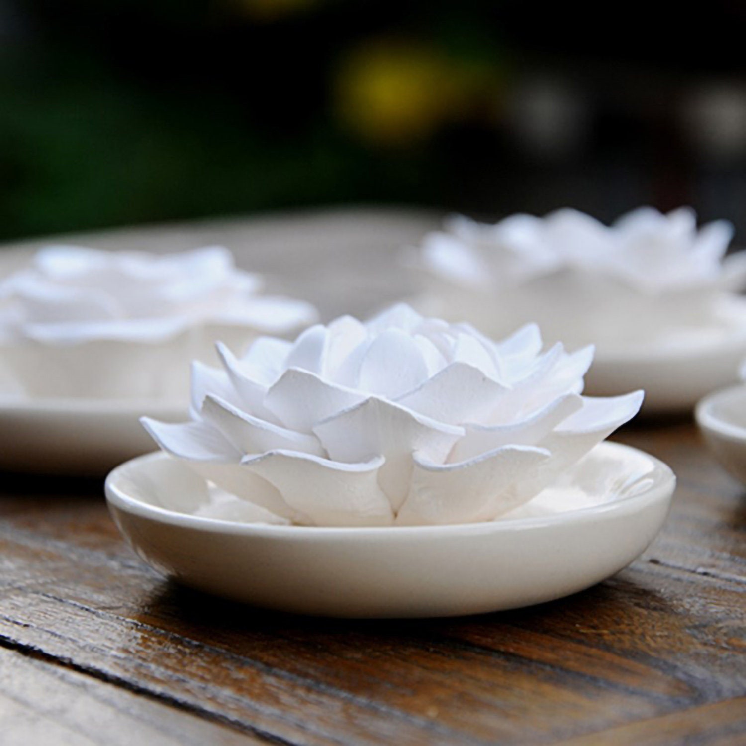 Handmade Flower Ceramic Stone Diffuser Aromatherapy Essential | Etsy Canada