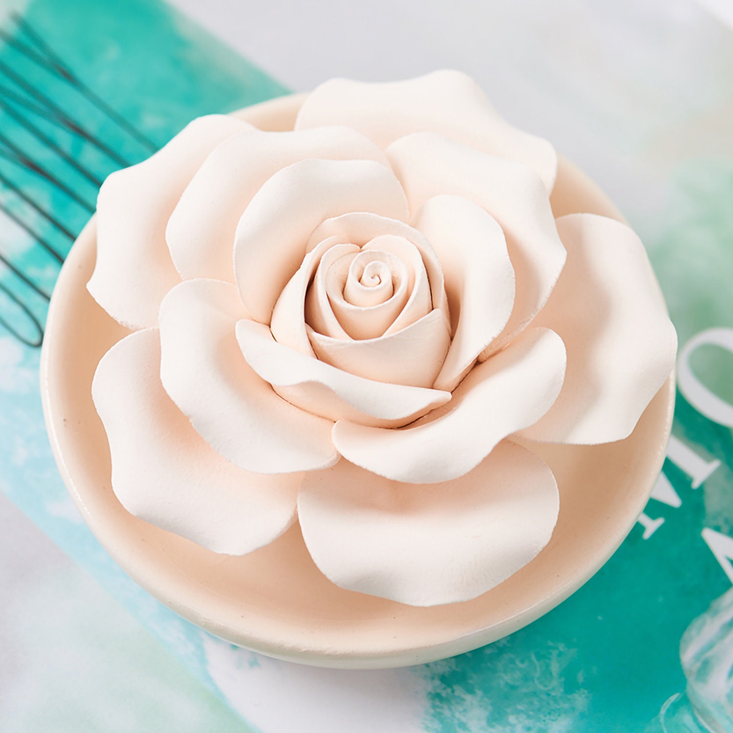 Handmade Flower Ceramic Stone Diffuser Aromatherapy Essential | Etsy Canada