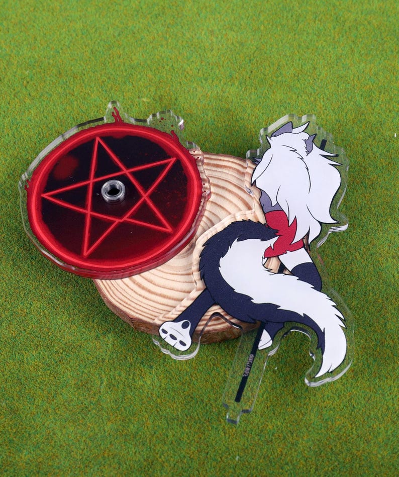 Loona HELLUVA BOSS Double Sided Acrylic Standee Spinning Acrylic ...