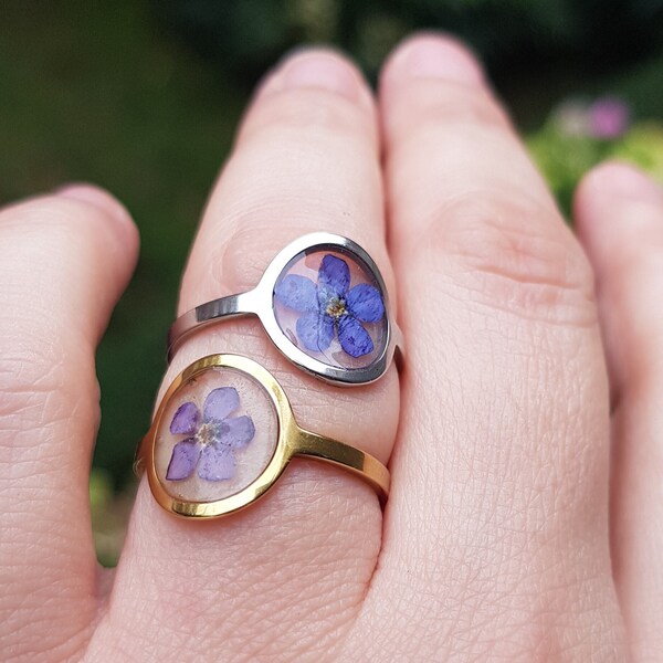 Shop Forget Me Not Ring - Etsy