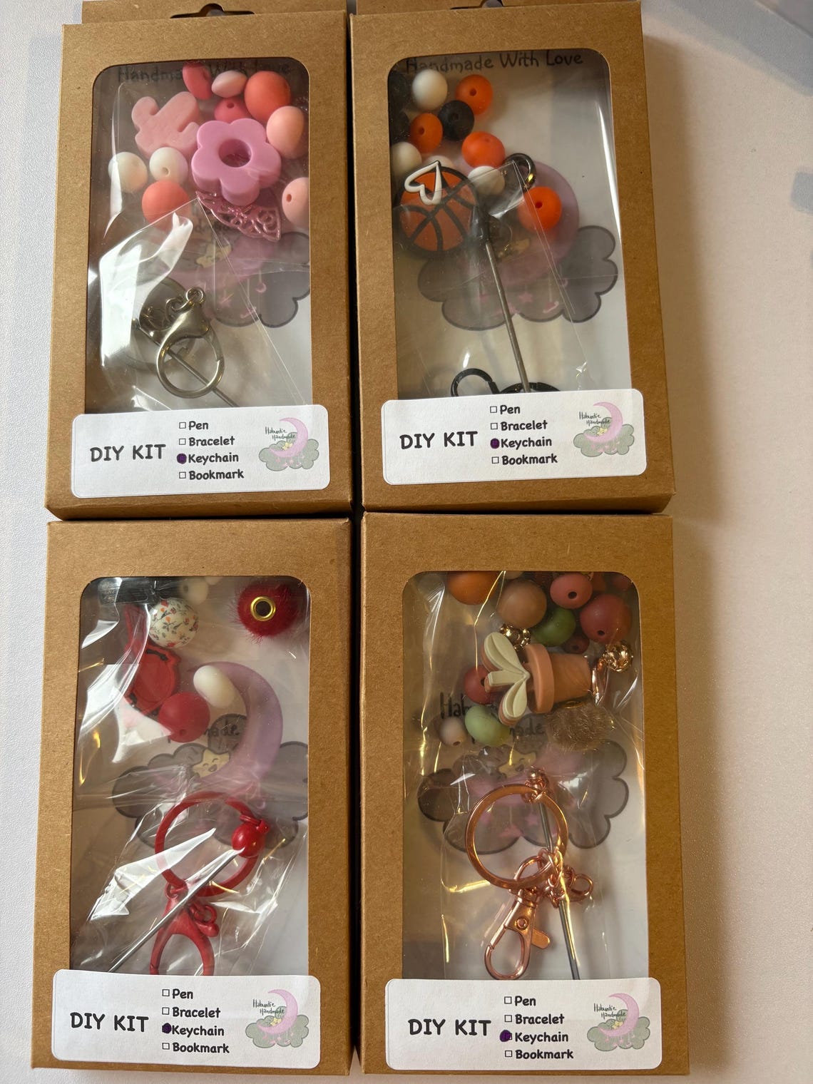 Do It Yourself Beadable Keychain Kits - Etsy