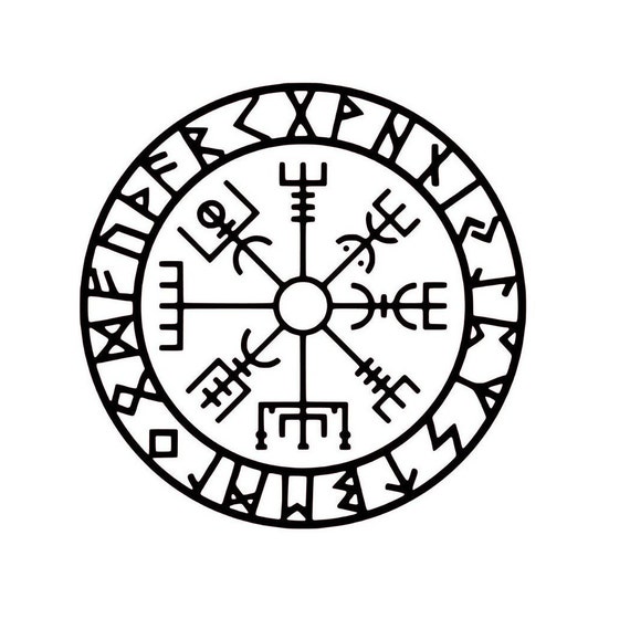 Viking Compass Decal Valheim Car Truck Free Shipping - Etsy Schweiz