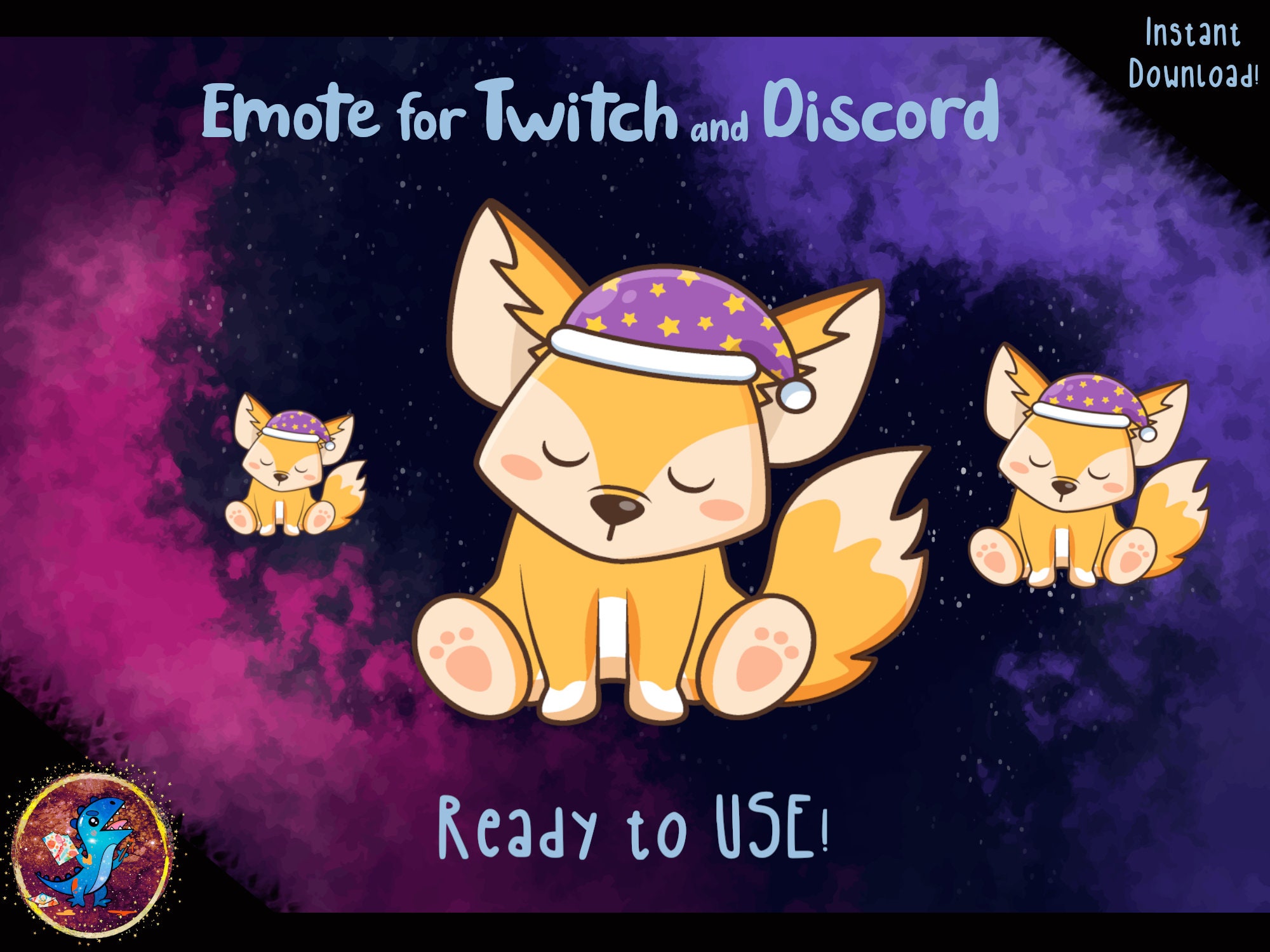 Sweet Dreams Emote for Twitch or Discord | Etsy