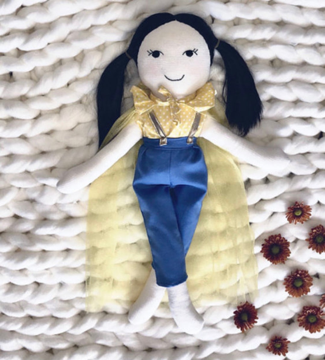 Handmade Asian Doll With Matching Outfit for Her Owner - Etsy