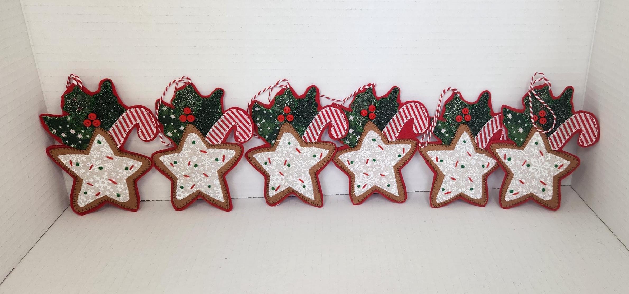Christmas Star Cookie Ornaments - Etsy