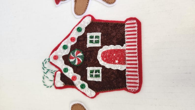 Gingerbread Ornament Set - Etsy