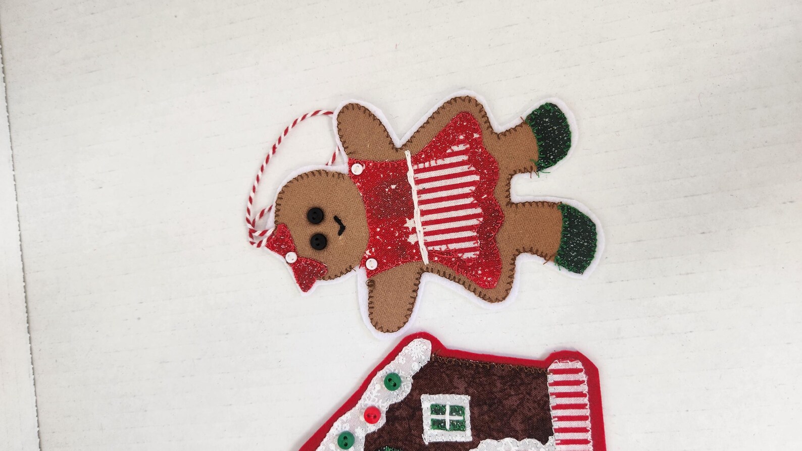 Gingerbread Ornament Set - Etsy