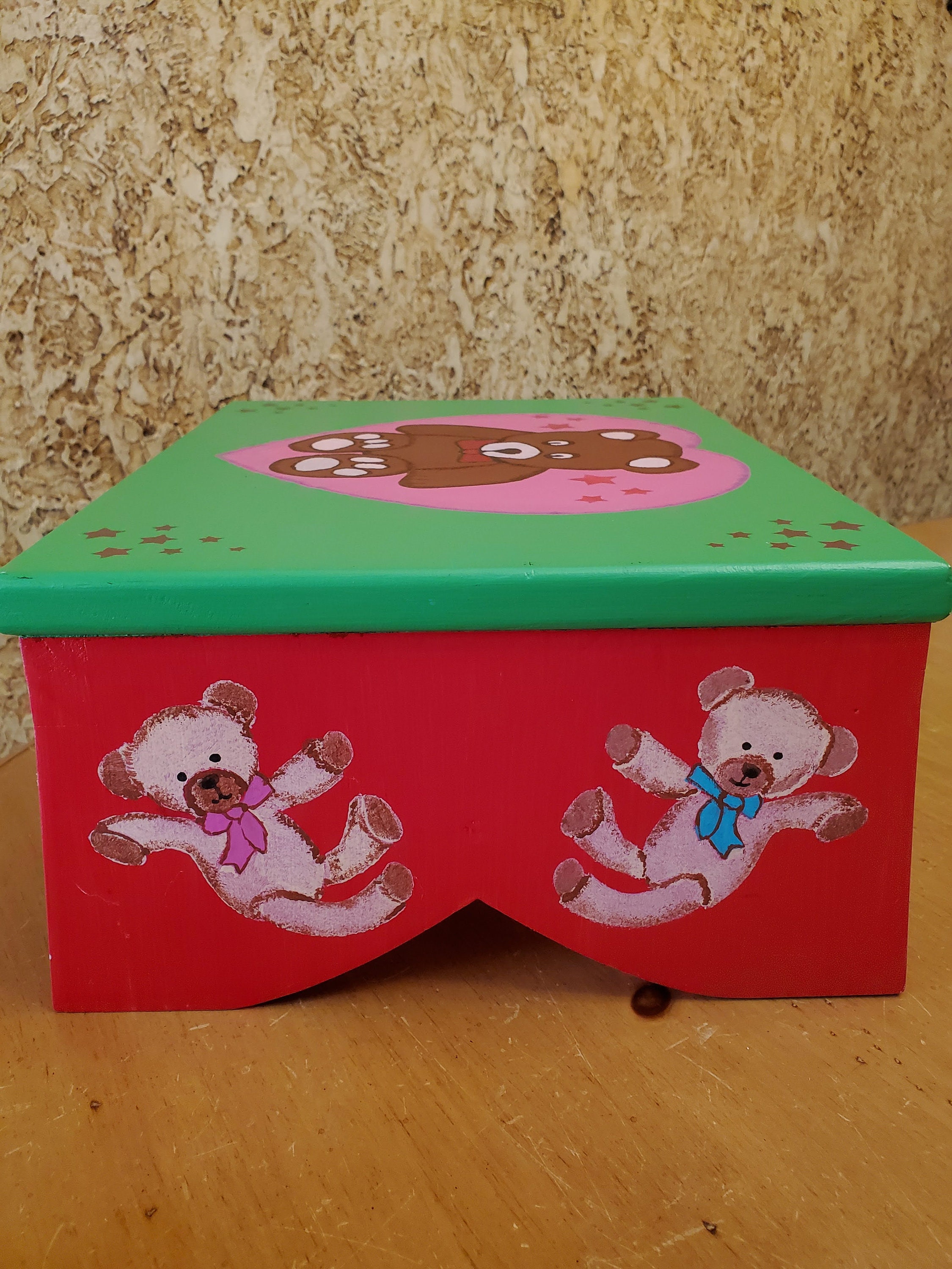 Teddy Bear Stool - Etsy