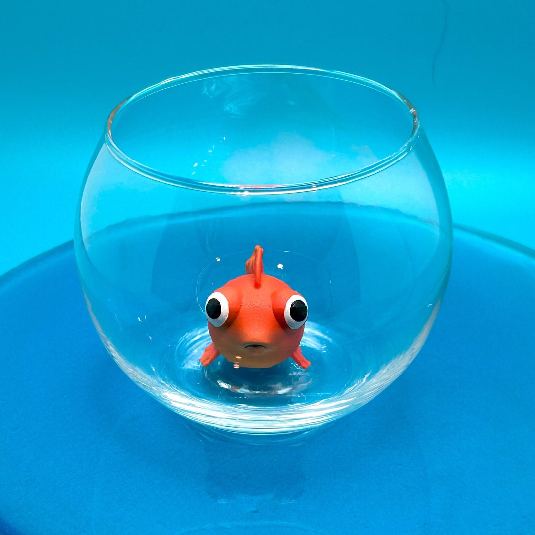Goldfish Figurine Cute Fish Model Miniature Pet Fish Gift Fish Gift ...