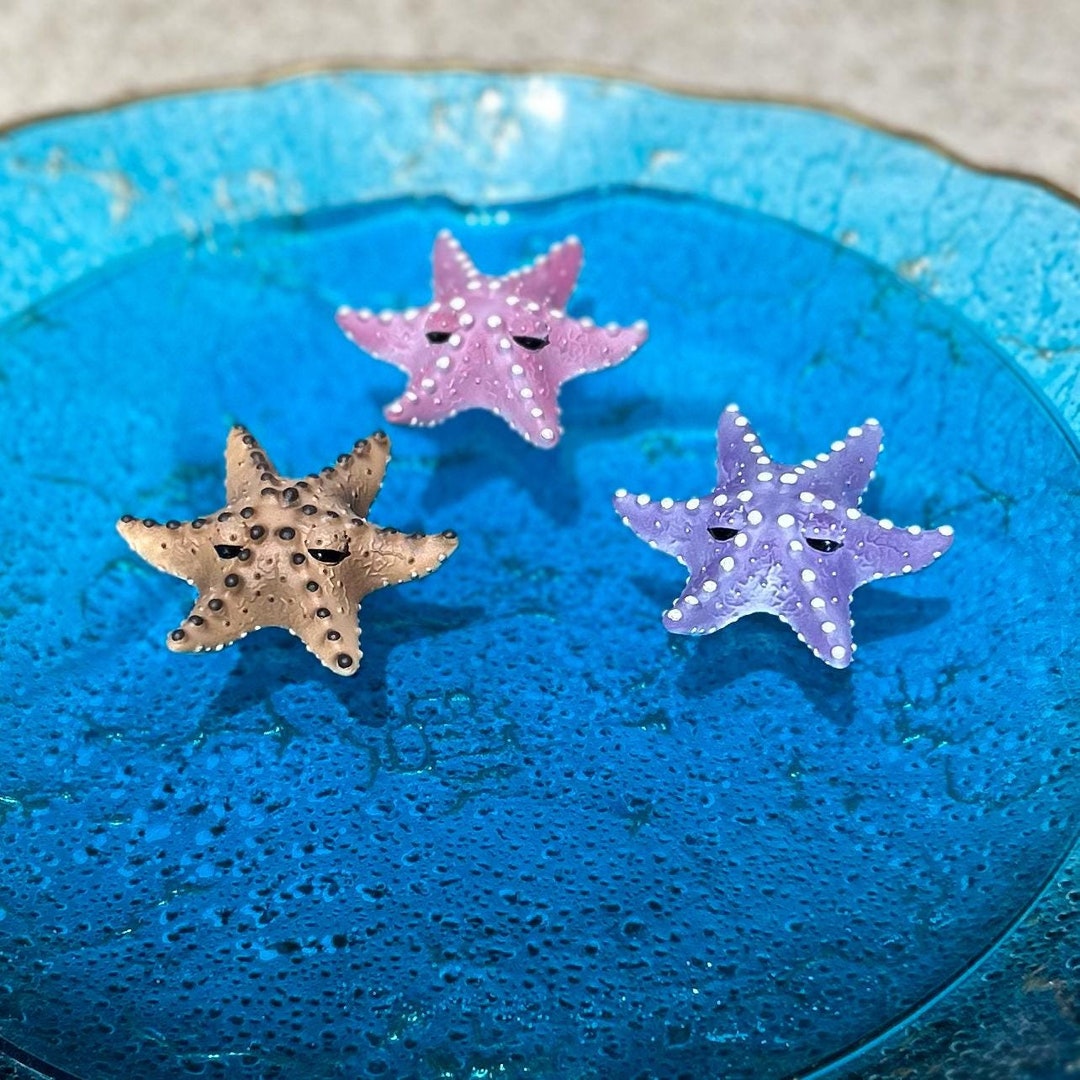 Starfish Figurine Cute Starfish Ocean Figurine Cute Gift Sea Life ...