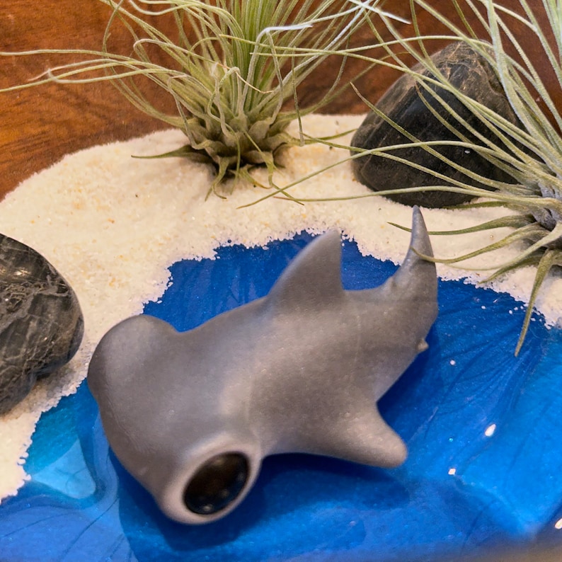Cute Hammerhead Figurine Baby Shark Model Miniature Shark - Etsy