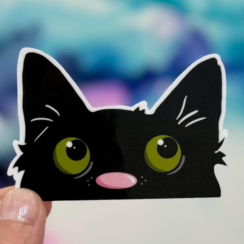 Black Kitten - Etsy