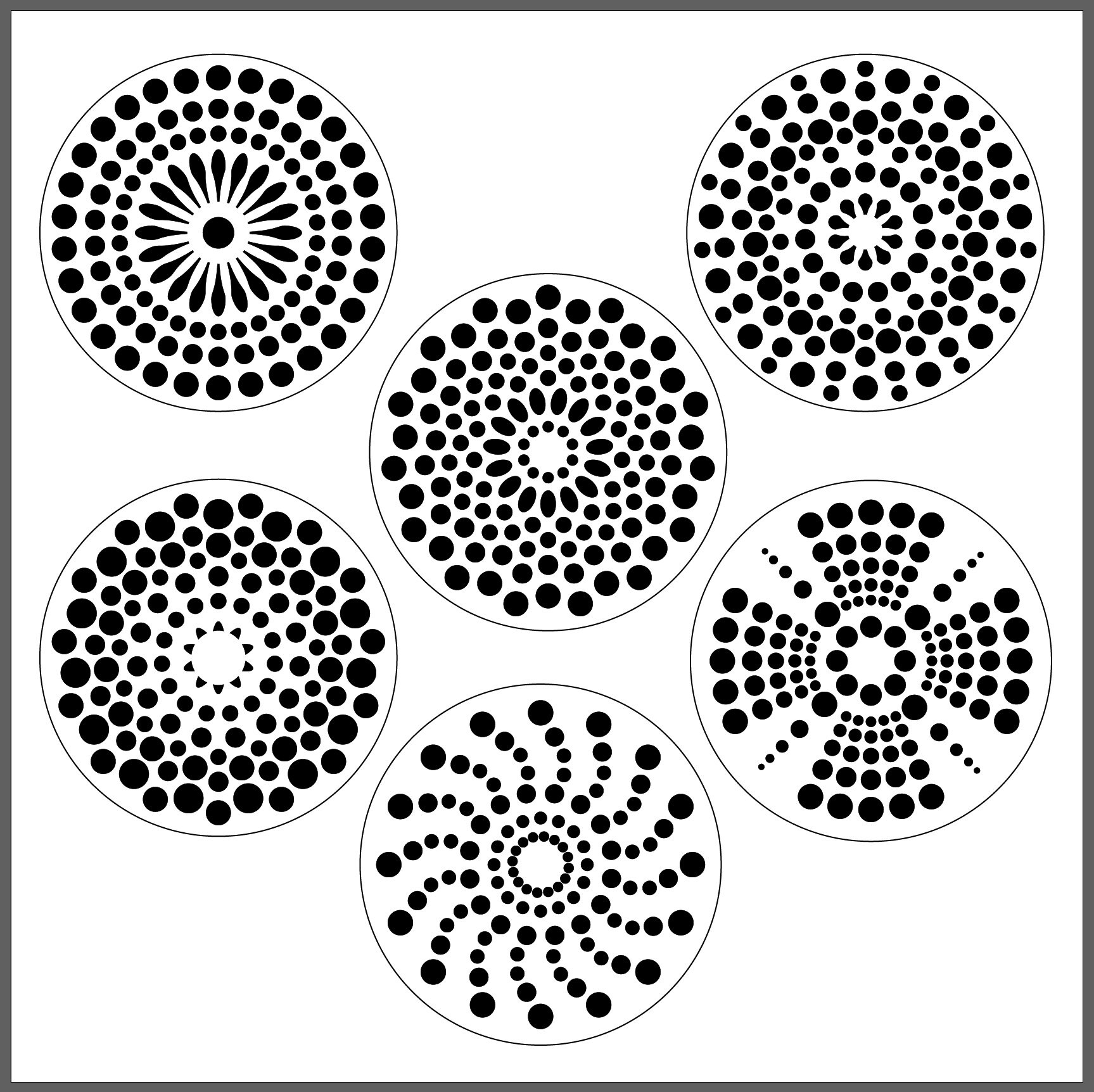 SVG File for Laser Cut Coaster Set | Laser Cut Coaster Set DXF File for ...