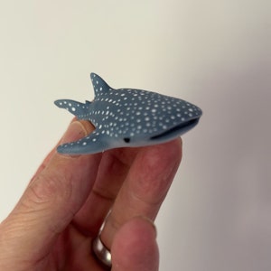 Whale Shark Figurine Baby Shark Model Miniature Shark Whale Shark Gift ...