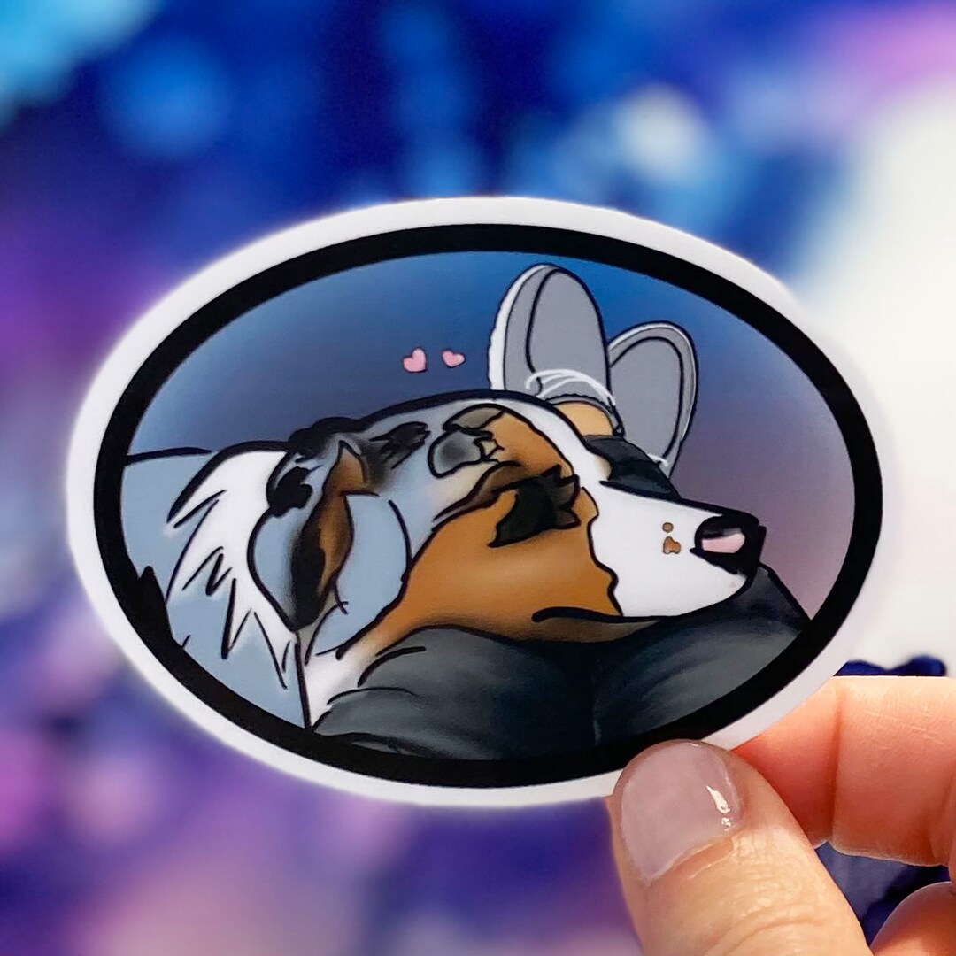 Australian Shepherd Sticker Aussie Mom Sticker Gift for Australian ...