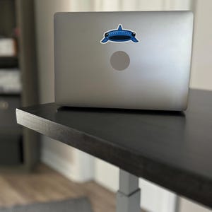 Whale Shark Face Sticker Cute Kawaii Whale Shark I Love Whale Sharks ...