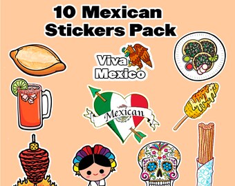 Waterproof Stickers Mexico - Etsy