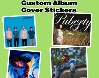 Album Cover Stickers - Etsy