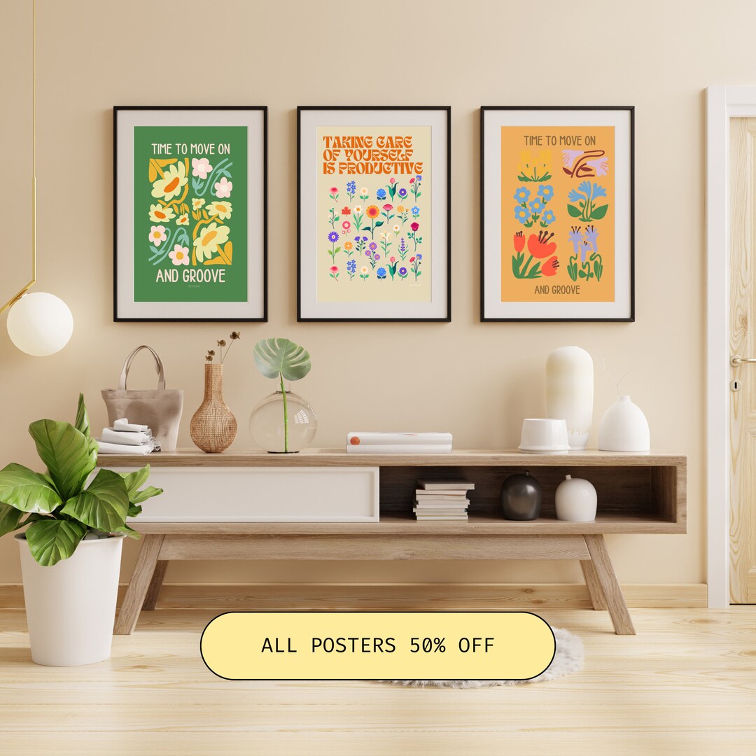 Printable Vintage Art Prints for Home Decor - Gallery Set Prints Set ...