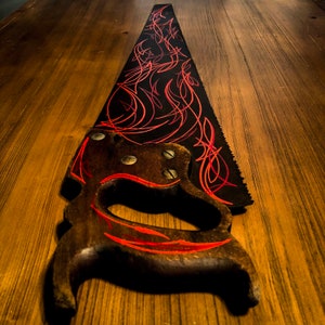 Custom Pinstriped Hand Saw - Etsy