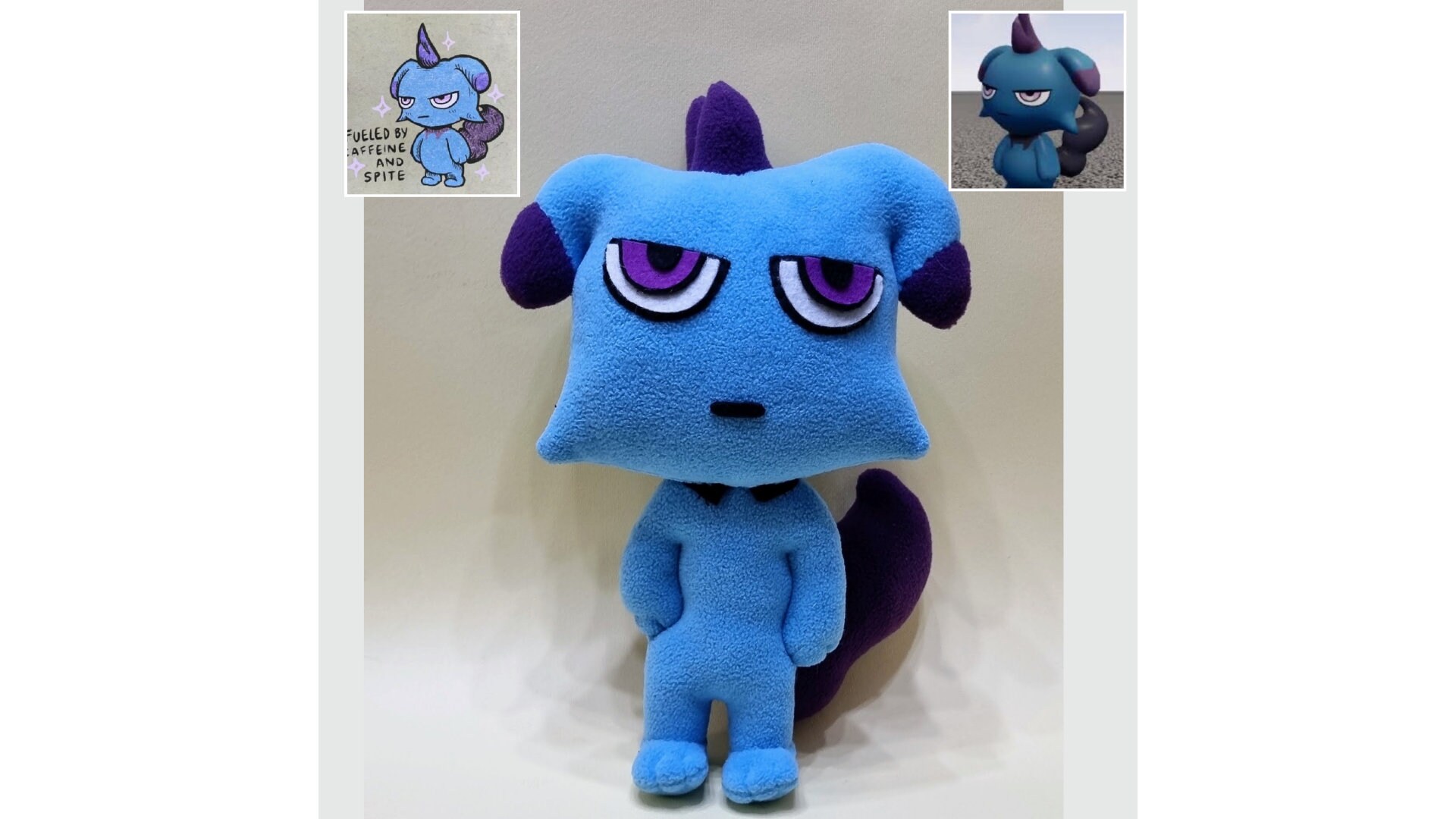 Your Buddy Depresso. Palworld Toys. Handcrafted Plushies Inspired by ...