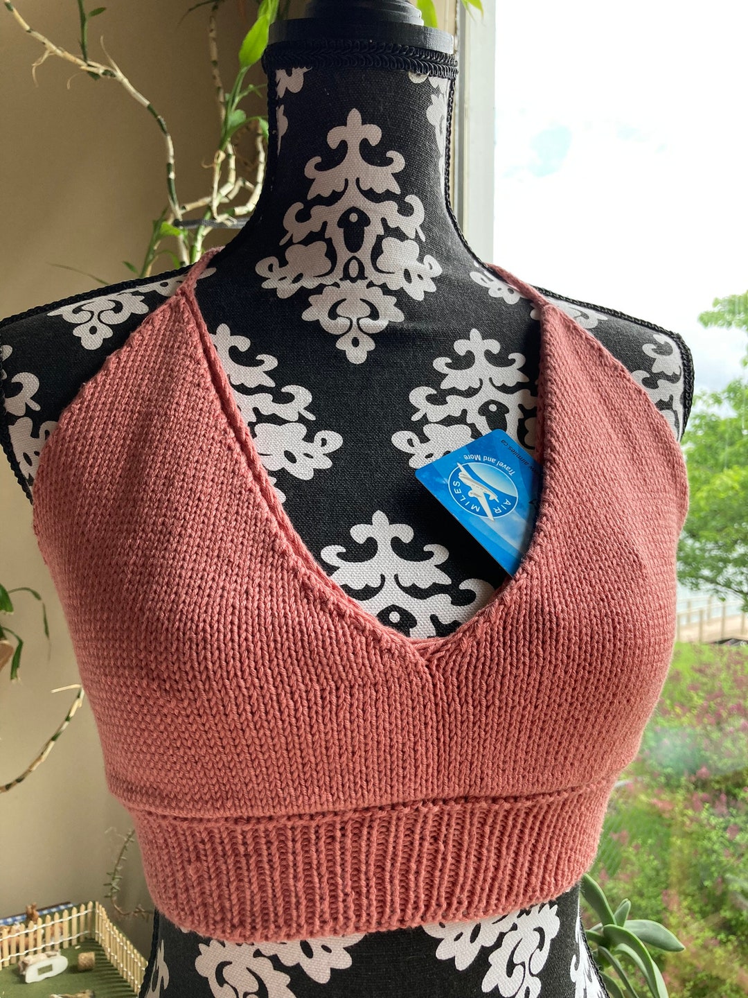 Jane Pocket Halter Top Knitting Pattern - Etsy