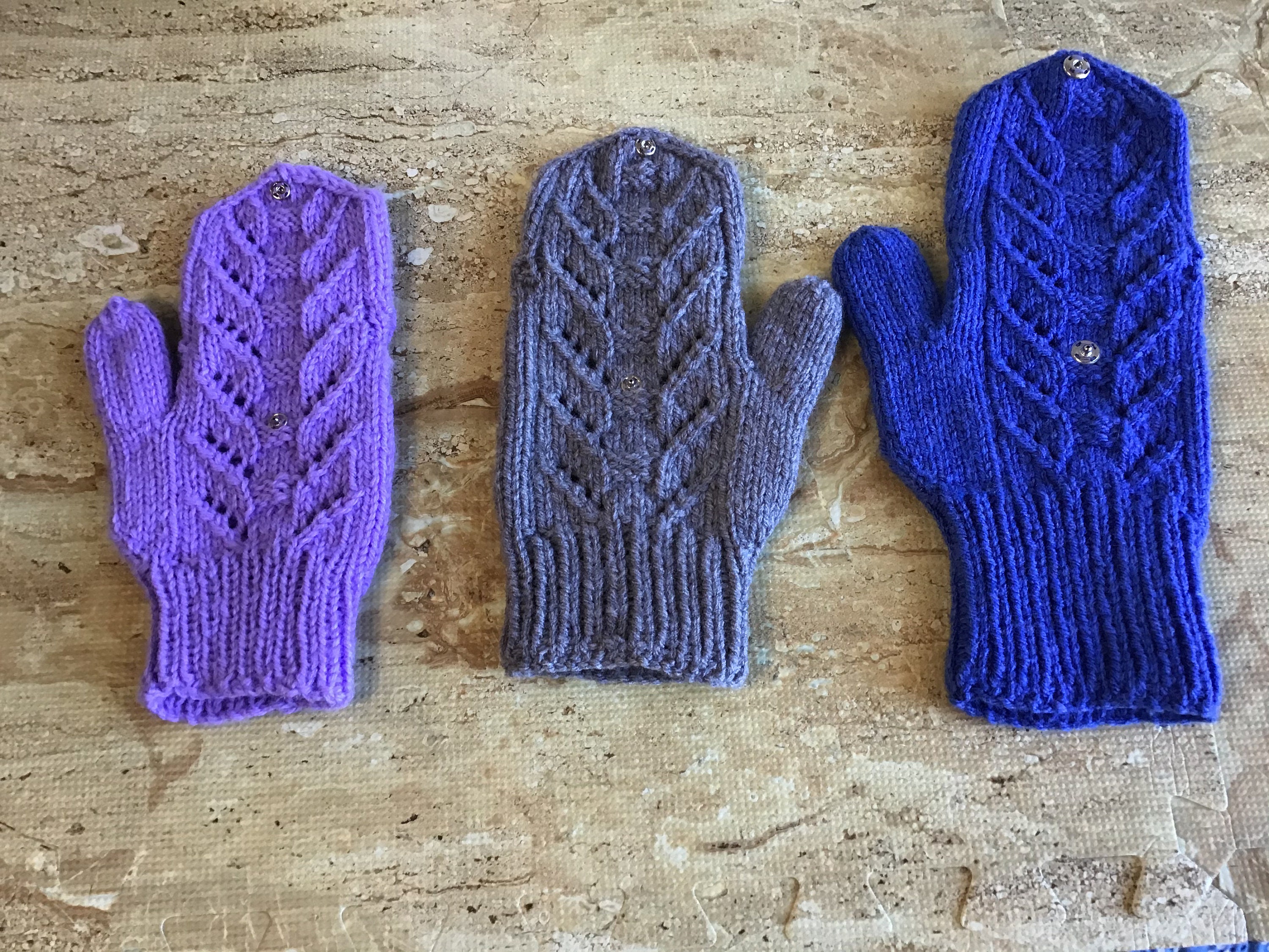 Cool Breeze Flip Top Mittens Knitting Pattern - Etsy