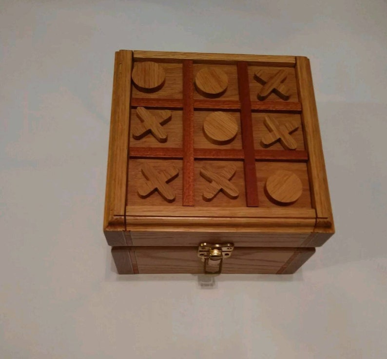 Game Box, Noughts & Crosses Heirloom Box - Etsy