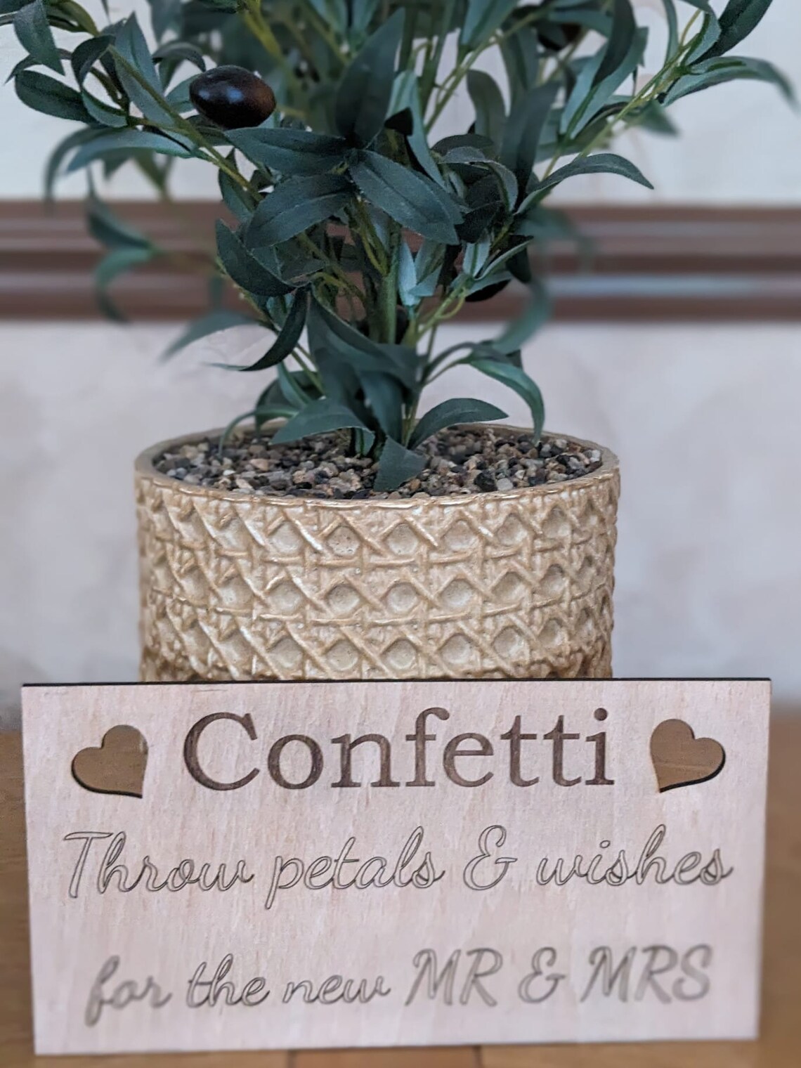 Wedding Confetti Sign - Etsy