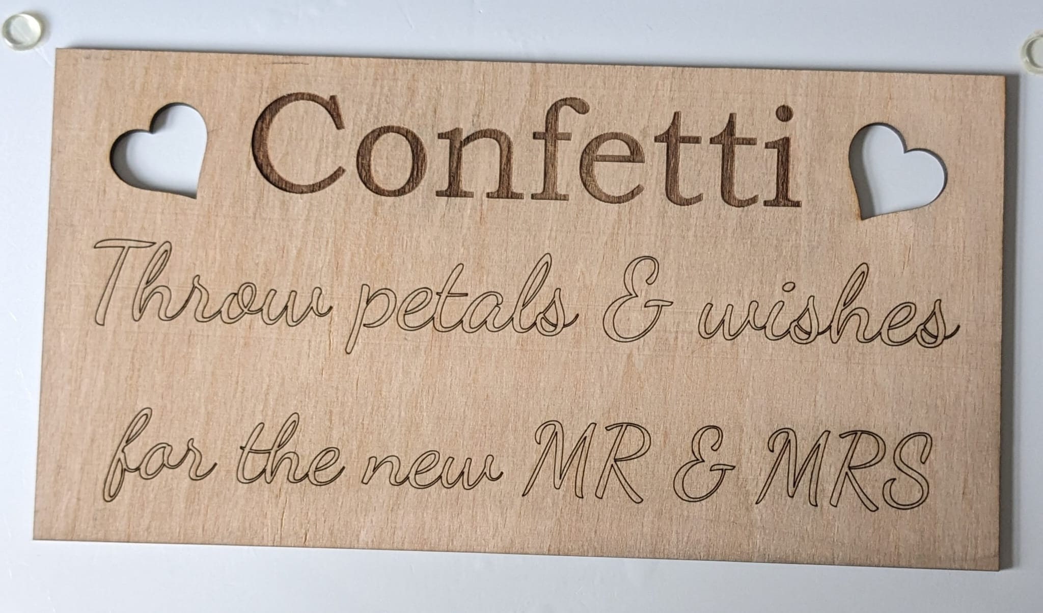 Wedding Confetti Sign - Etsy