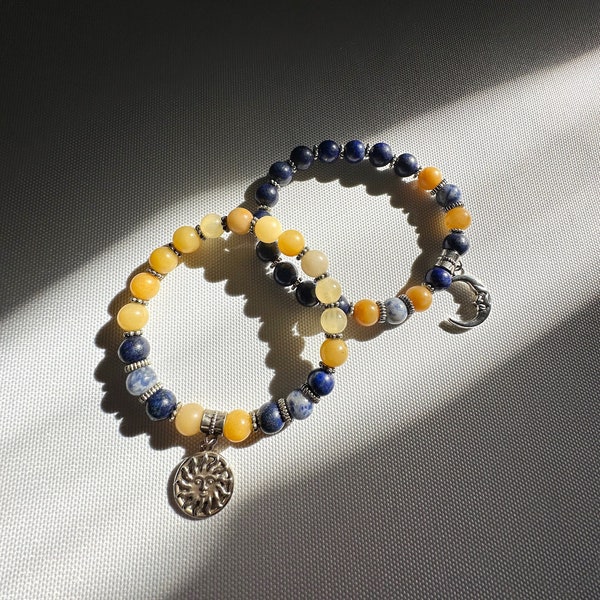 Sun and Moon Beads - Etsy