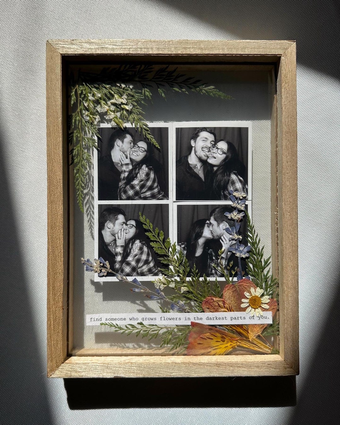 Customized Pressed Flower Picture Frame - Etsy