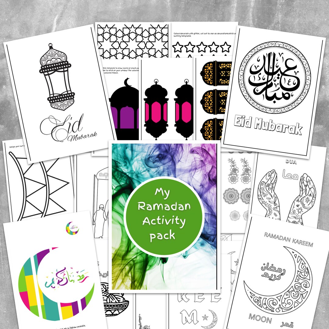 Ramadan Activity Pack - Etsy