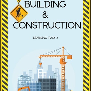 Building & Construction Learning Pack 2 - Etsy