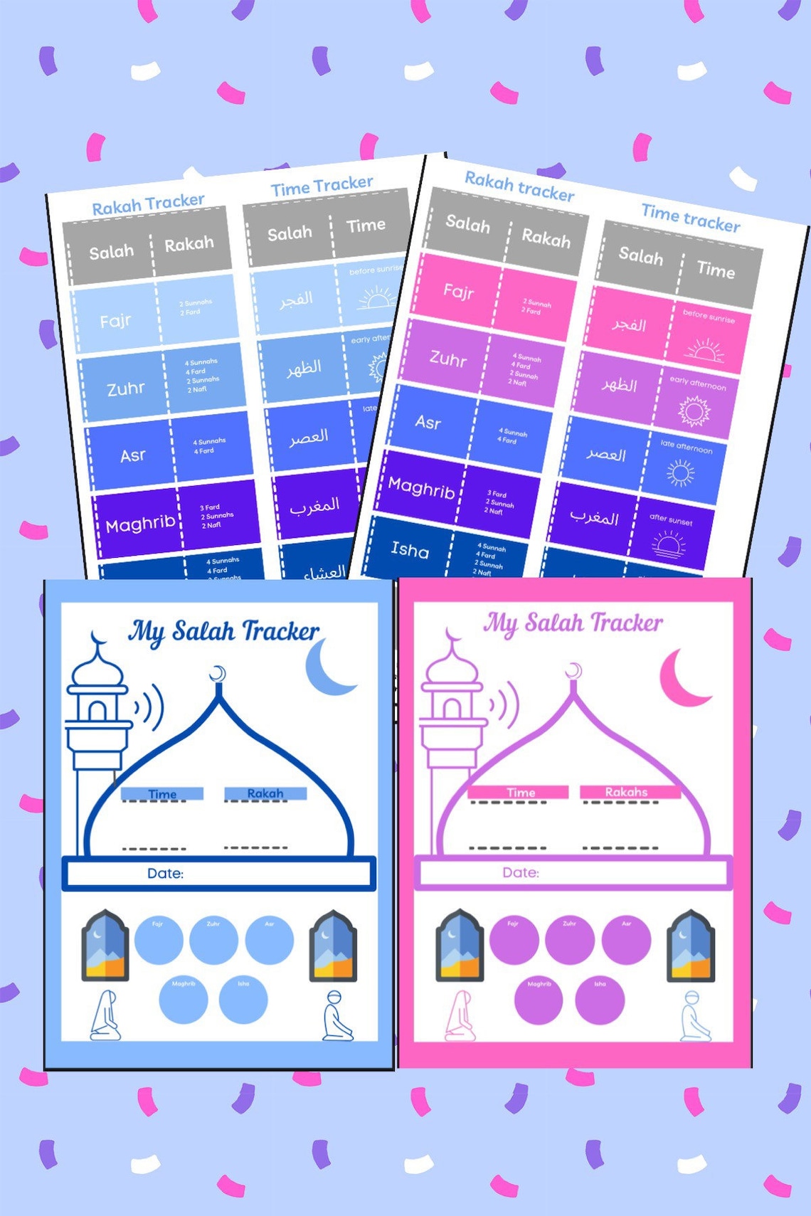My Salah Tracker - Etsy