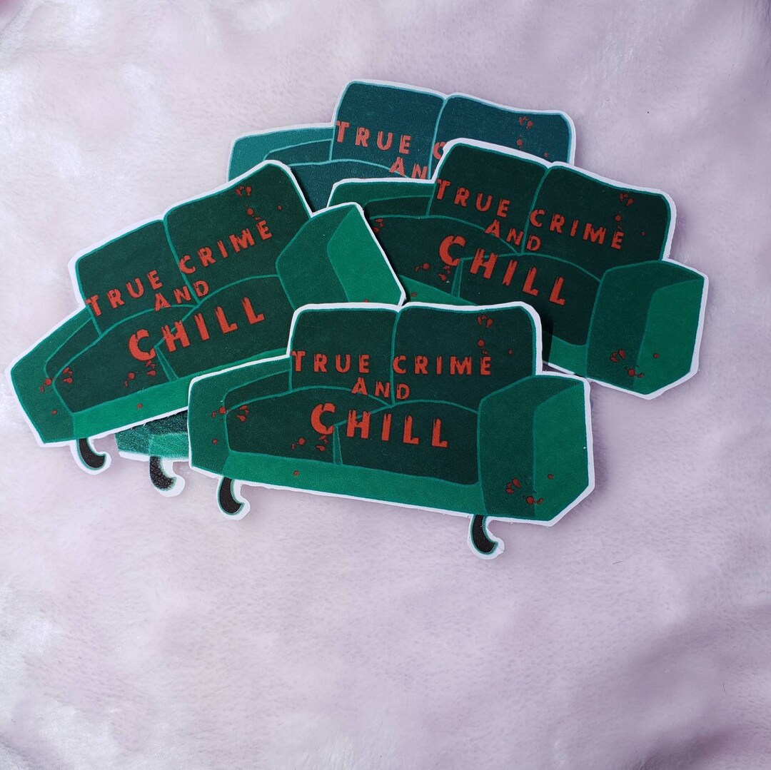 True Crime Vinyl Stickers| Laptop Decal| Waterproof Stickers| Custom ...